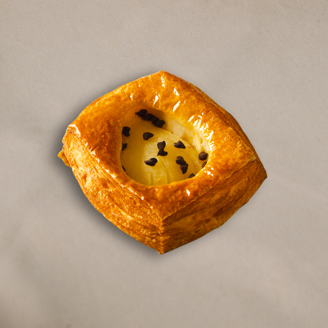 Danish Square Pear & Chocolate – The Grain Emporium